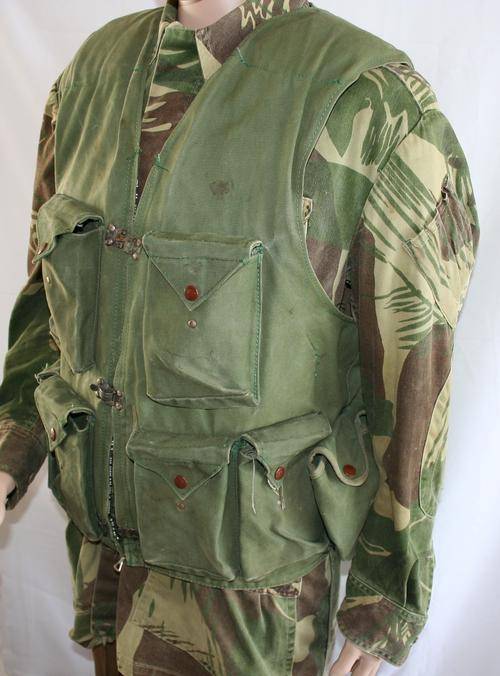 Kit - RHODESIAN ARMY OFFICERS VEST WEBBING -- RHODESIAN BUSH WAR was ...