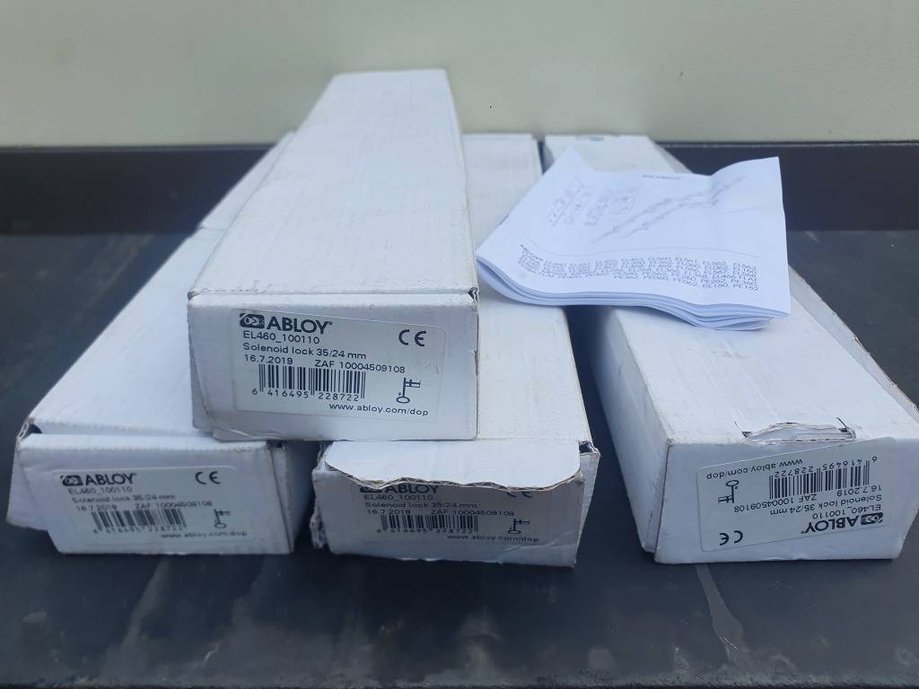 Doorbells & Intercoms - EBLOY Solenoid Lock EL460 (BID PER LOCK) was ...