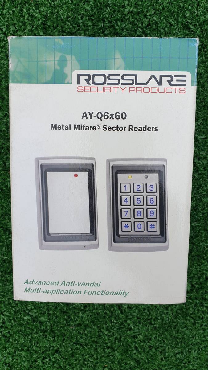 Smart Fingerprint - Rosslare (AY-Q6x60) SECURITY ACCESS CONTROL Advanced Anti-Vandal Sector ...