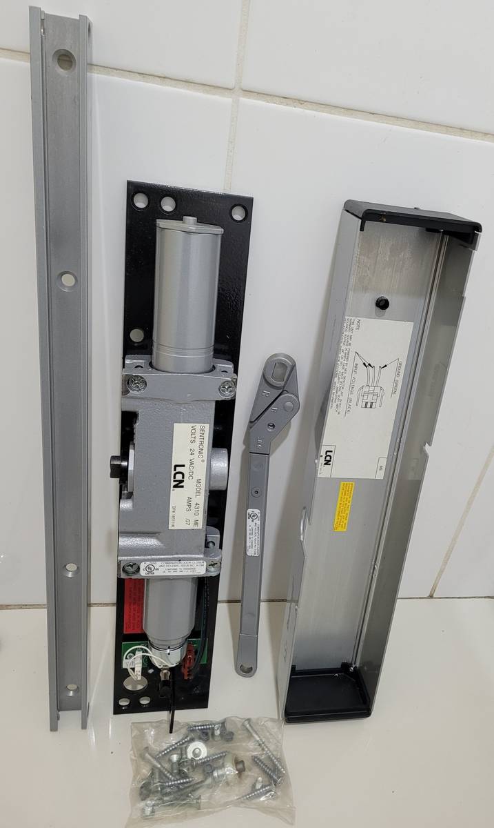 Door Hardware - UNUSED LCN 4310 ME Sentronic Heavy Duty Door Closer for ...