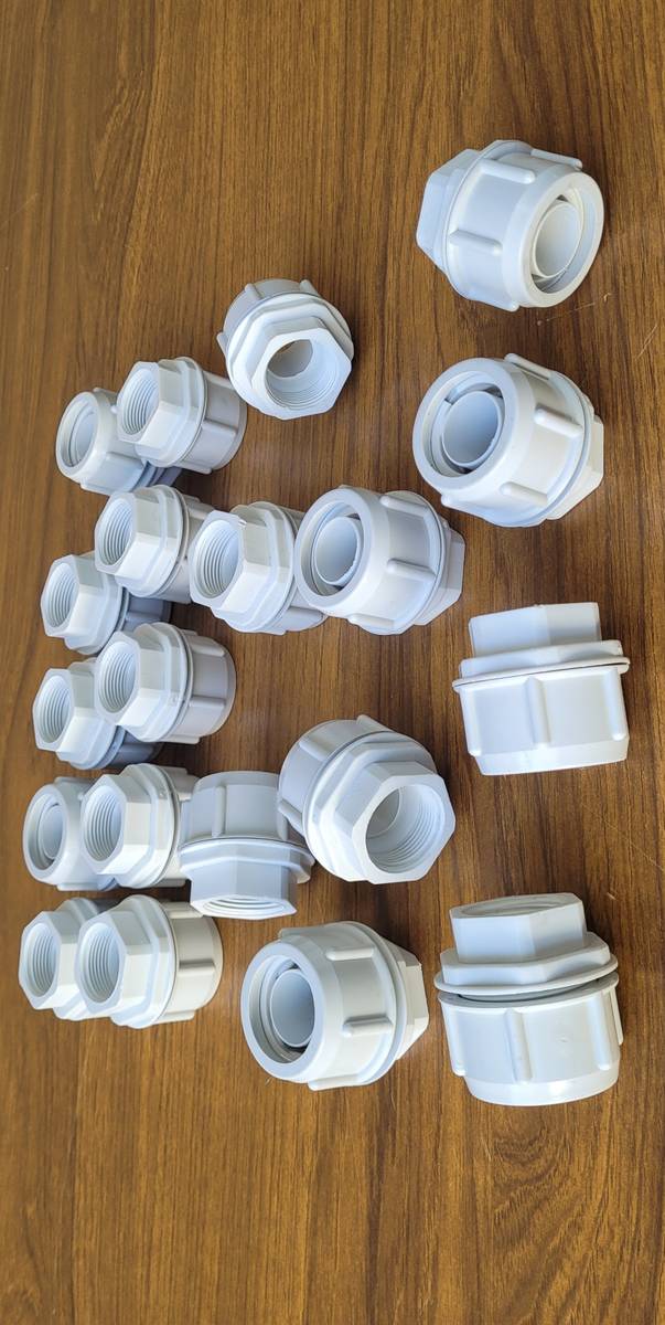 Valves, Fittings & Clamps - PVC Threaded Fasteners / Fittings Type 4 ...