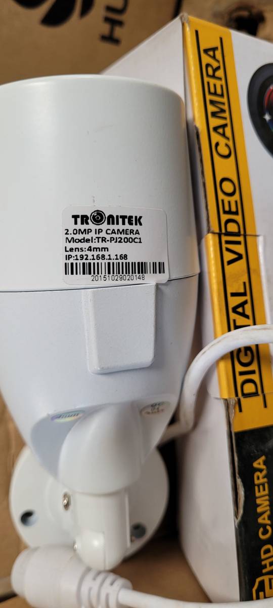 CCTV & CCTV Kits - TRONITEK Demo-Model HD CCTV 2.0mp IP Camera 4mm Lens ...