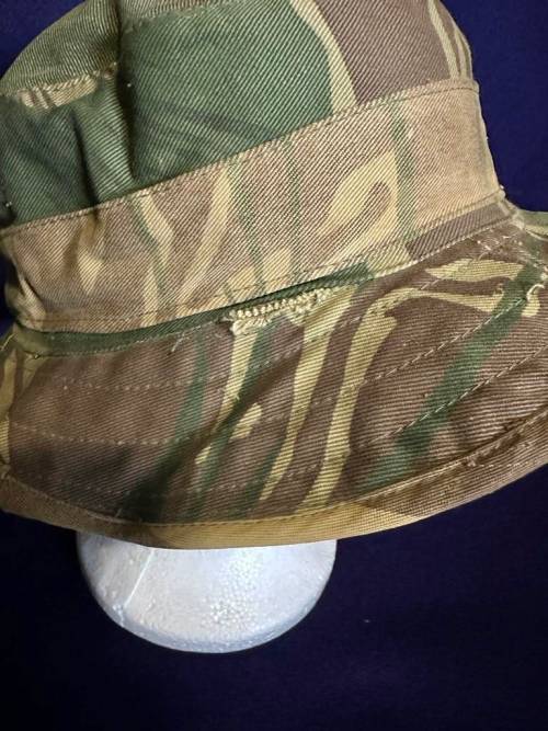 Headgear - Original Rhodesian Period Camo Bush Hat was sold for R2,250. ...