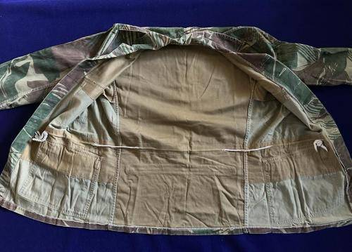 Uniforms - BSAP PATU RHODESIA CAMO BUSH JACKET, with back zipper Pouch ...