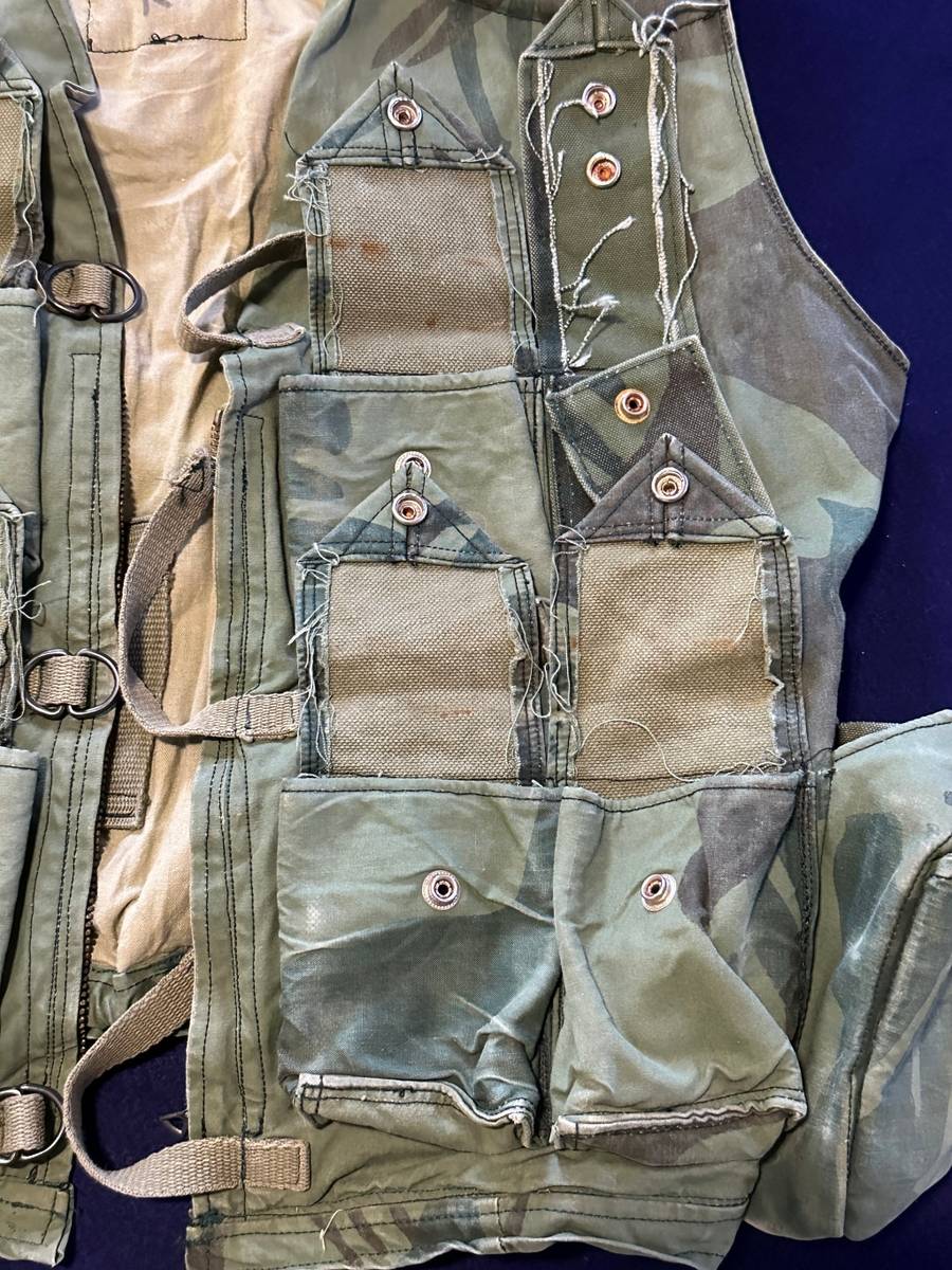 Kit - RHODESIAN CAMO FIRE FORCE VEST - 10 Pouch and 2 Water Bottle ...