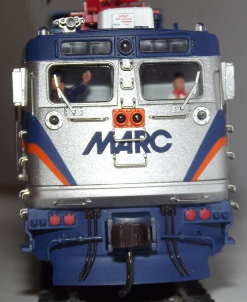Locomotives - ATLAS HO SCALE USA AEM-7 MARC ELECTRIC LOCOMOTIVE was ...