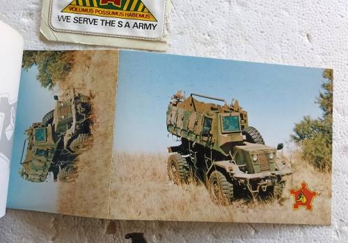 Other Militaria - Rare SA Army Picture Postcard Booklet with 8 ...