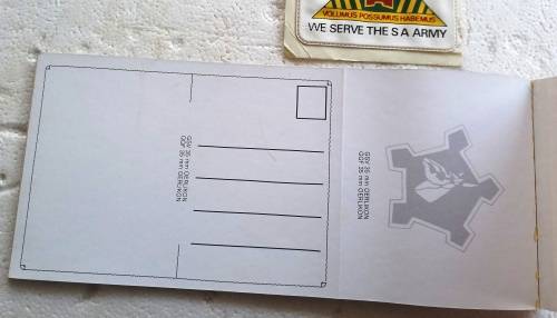 Other Militaria - Rare SA Army Picture Postcard Booklet with 8 ...