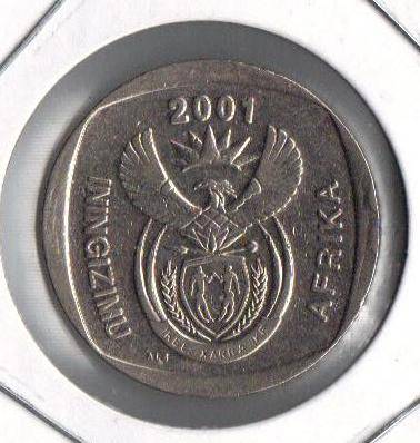 Other Republic of South Africa Coins - 2001 R5 COIN VERY RARE was sold ...