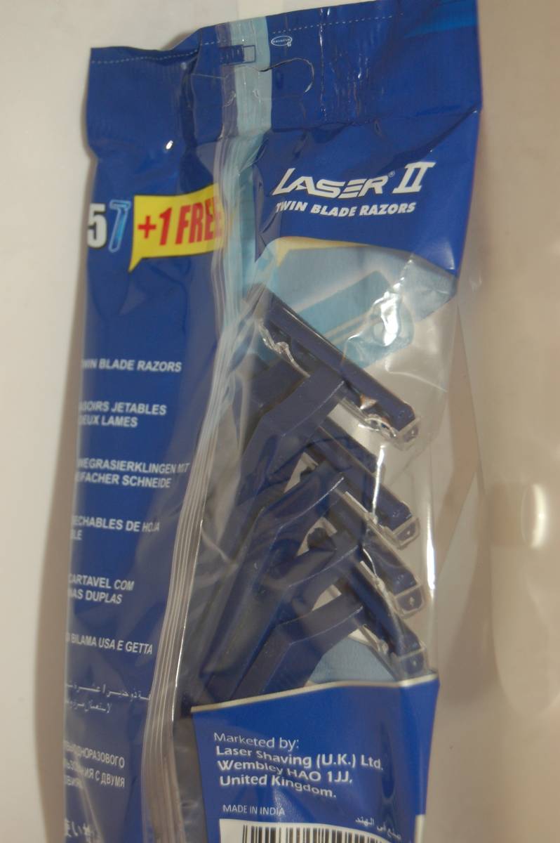 Razor Blades - LAZER 2 -TWIN BLADE RAZOR (6 RAZORS IN THE PACK) was ...