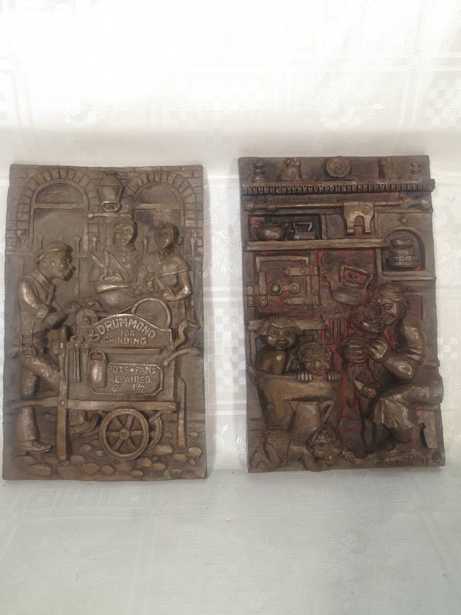 Other Antiques & Collectables - PAIR OF ROBERT COLLEY COLD CAST ...