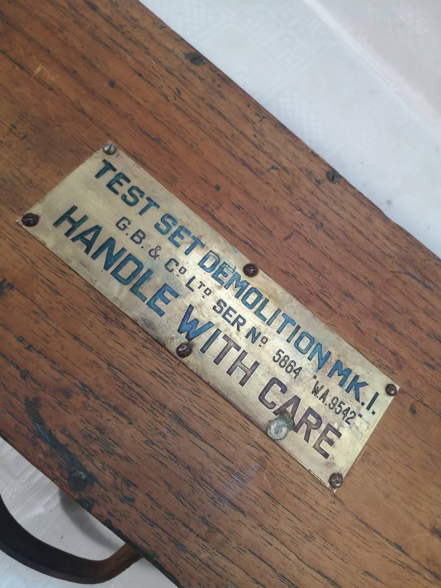 Other War Memorabilia - Very Rare Vintage British WW2 Demolition Test ...