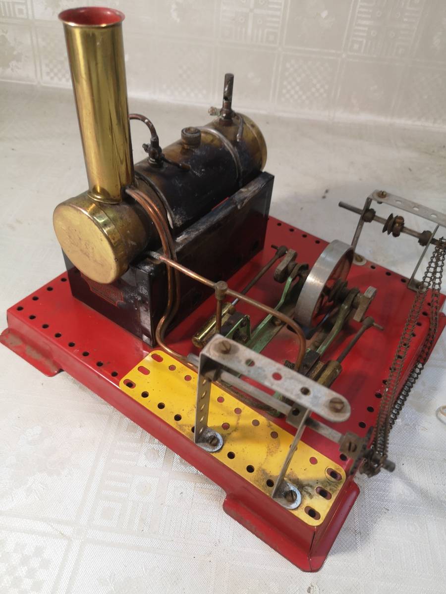 Maritime - Vintage Mamod - Old Stationary Steam Engine SE3 Twin ...