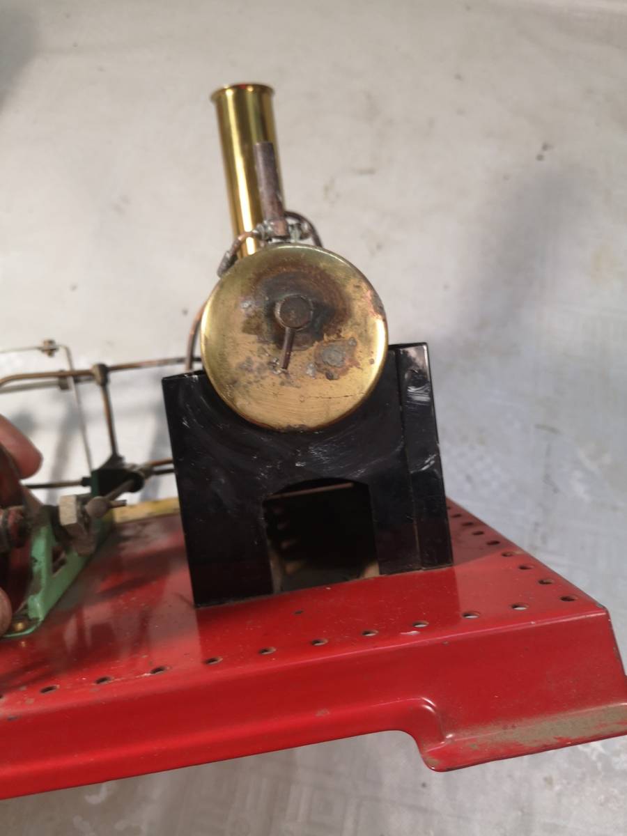 Maritime - Vintage Mamod - Old Stationary Steam Engine SE3 Twin Cylinder - made in England ...