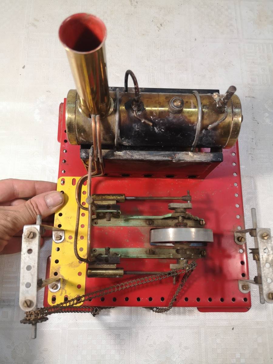 Maritime - Vintage Mamod - Old Stationary Steam Engine SE3 Twin ...