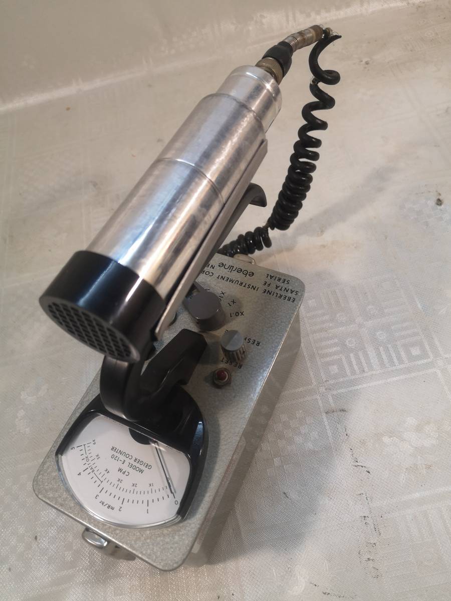 Energy Monitor - EBERLINE INSTRUMENT E120 GEIGER COUNTER NUCLEAR ...