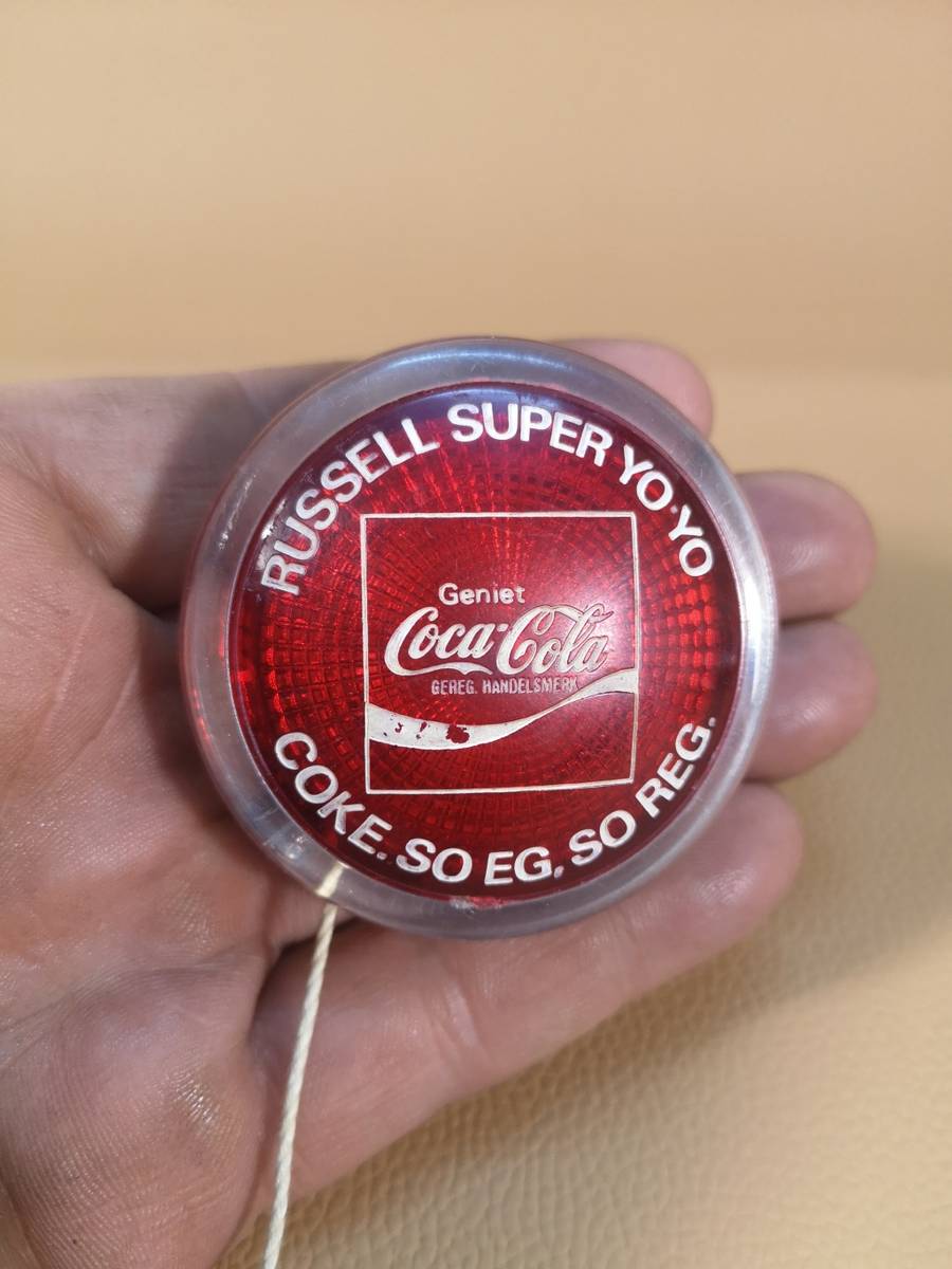 Vintage Toys - rare RUSSELL COCA COLA COKE SUPER YO-YO YOYO 1976 ...
