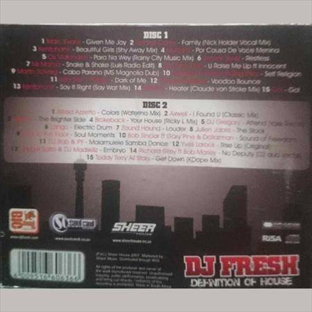 Other Music CDs - DJ Fresh : Definition of House 4 : 2 CD Set (CD for ...