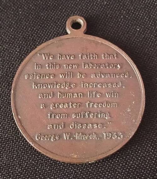 Commemorative - 1933 - 1983 Merck Sharp & Dohme Research Laboratories ...