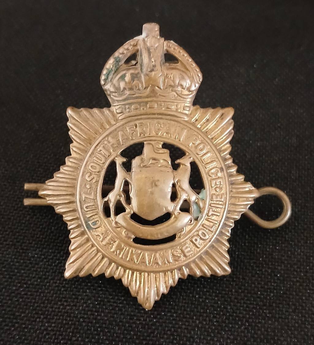Emergency Services - SAP ZUID AFRIKAANSE POLITIE OFFICERS CAP BADGE ` Z ...