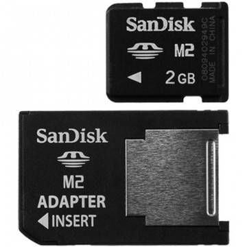 Memory Card Readers & Adapters - SANDISK MEMORY STICK M2 TO MEMORY ...