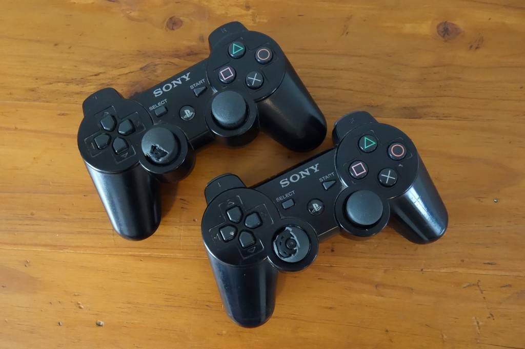 Controllers & Remotes - 2 original Sony PS3 controllers for sale in ...