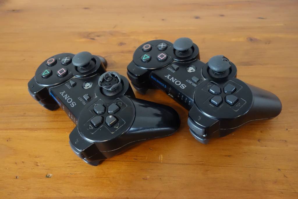 Controllers & Remotes - 2 original Sony PS3 controllers for sale in ...