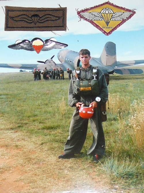 South African Army - SADF 1 PARA BADGE /PHOTO/CERTIFICATE LOT was sold ...