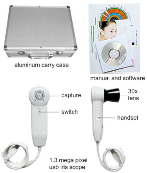 Natural & Homeopathic Remedies - iris-scope camera for iridology was ...