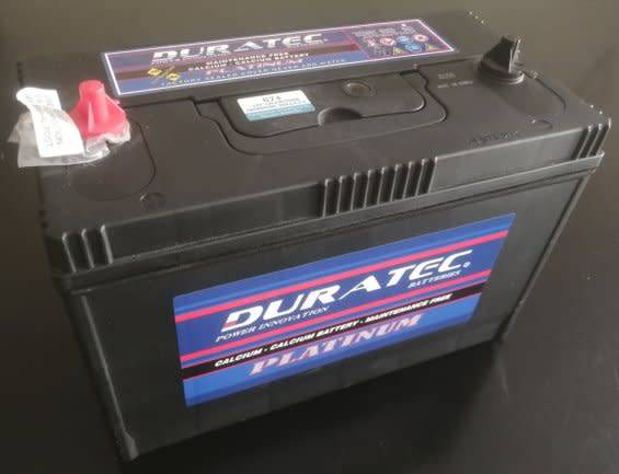 Rechargeable Batteries - Duratec Platinum 105AH Battery was sold for R1 ...