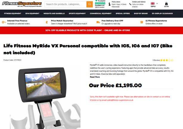Other Health, Fitness & Weight Management - *R28 000* MYRIDE VX 10 inch ...