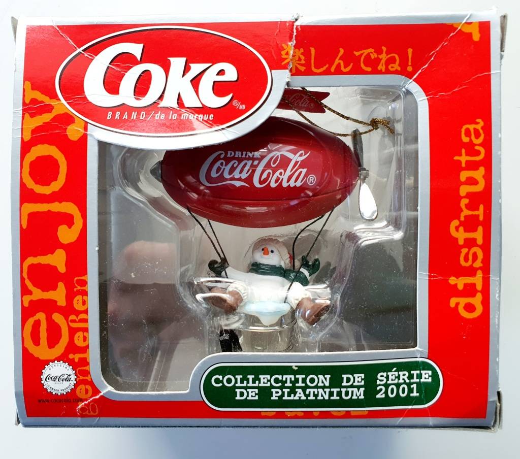 Advertising - 2001 VINTAGE COCA-COLA PLATINUM COLLECTION - THE FLYING ...