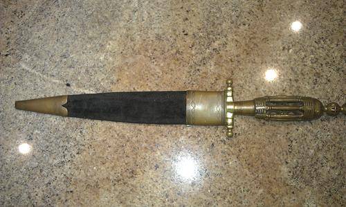 Other Antiques & Collectables - Antique Spanish Dagger With Scabbard ...