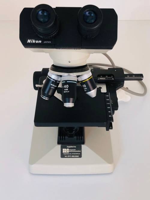 Microscopes - Nikon SE Binocular Microscope with Quadruple Turret was ...