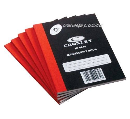 Notebooks & Paper - STATIONERY OFFICE SUPPLIES - Croxley Hard Cover A5 ...