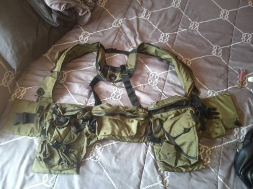 Kit - Genuine SANDF RECCE Niemoller webbing / Battle Jacket was listed ...