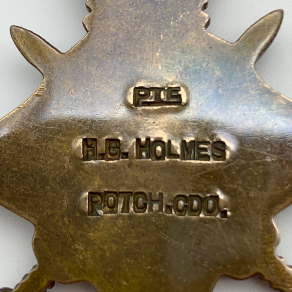 World War 1 - WW1 & WW2 Medals Group (7) `CLR. SJT. H.G. HOLMES` (POTCH ...