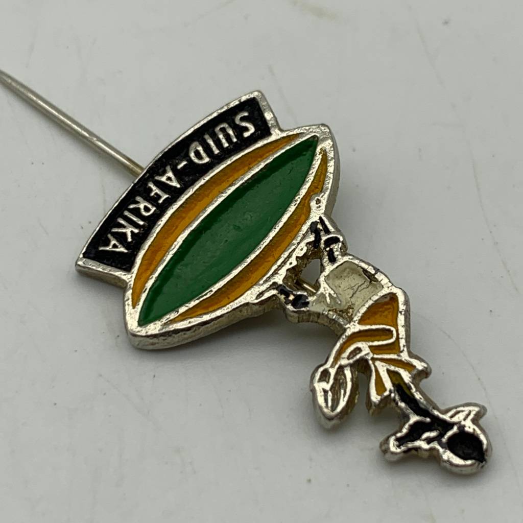 Sporting Memorabilia - Vintage `Springboks` Rugby Pin Badge (Suid ...