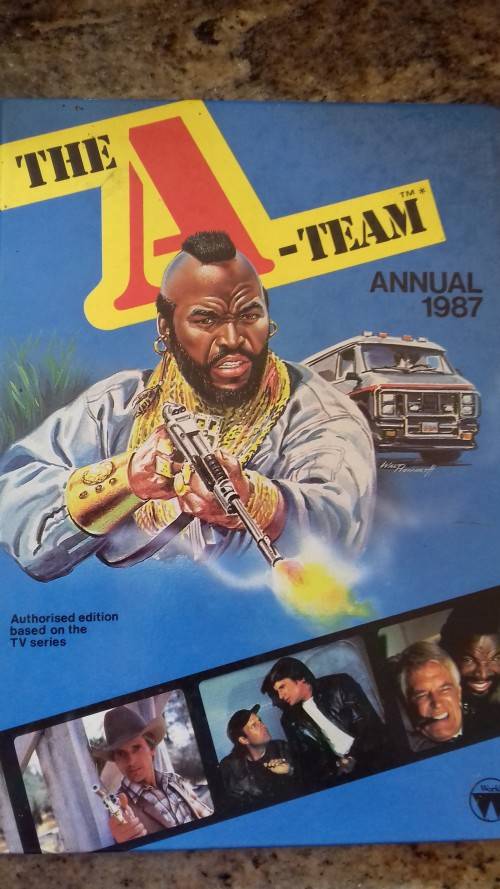 Rare & Vintage - The A-Team Annual 1987 Authorised edition based on the ...