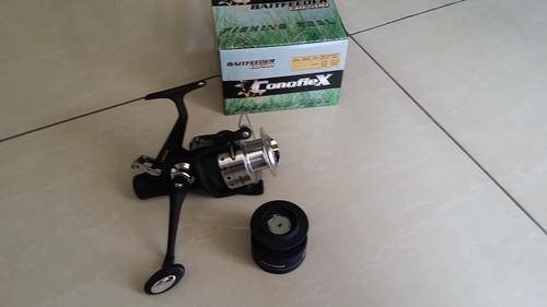 Reels - carp fishing reel- conoflex cbf 300 +spare spool was sold for ...