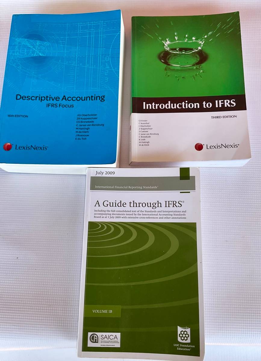 Business, Finance & Law - 3 Books on IFRS - Introduction to IFRS, A ...