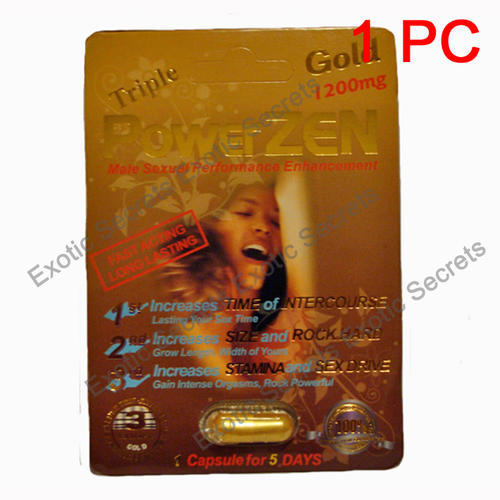 Natural And Homeopathic Remedies Triple Powerzen Gold Male Sexual