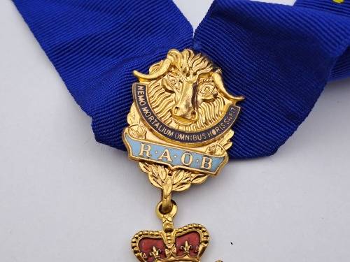 Other Antiques & Collectables - Vintage RAOB Primo collar Masonic jewel ...