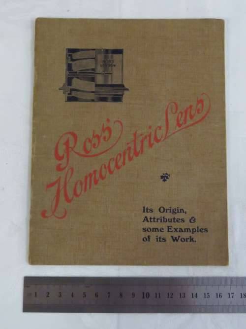 Art & Photography - Ross Homocentric lens, its origin, attribute and ...