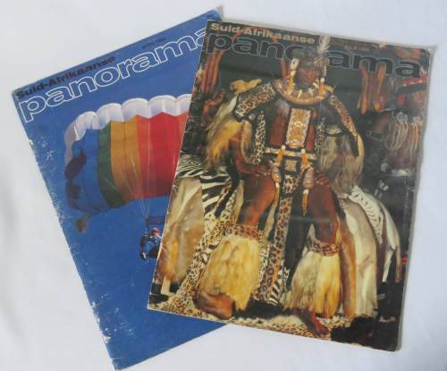 Magazines - Lot of 2 Suid Afrikaanse Panorama magazines - April 1985 ...
