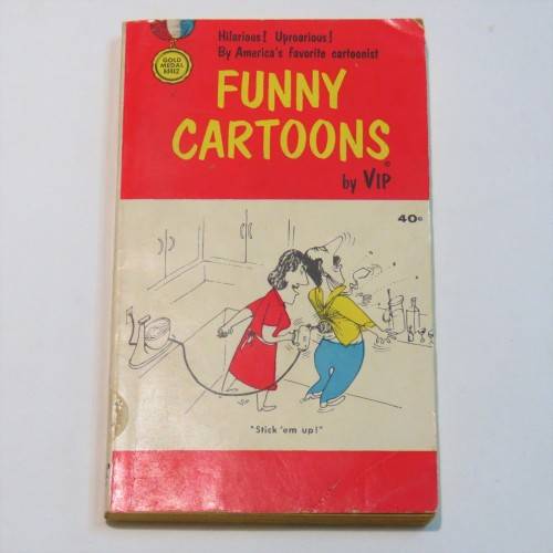 Rare & Vintage - Vintage cartoon book Funny Cartoons by VIP - 1964 ...