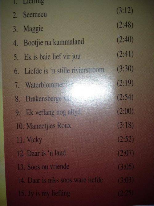 Local South African - CD - Afrikaanse Liefdes Klavier Liedjies for sale ...