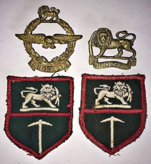 Rhodesia - RHODESIAN AIR FORCE & ARMY INSIGNIA - RHODESIA was listed ...
