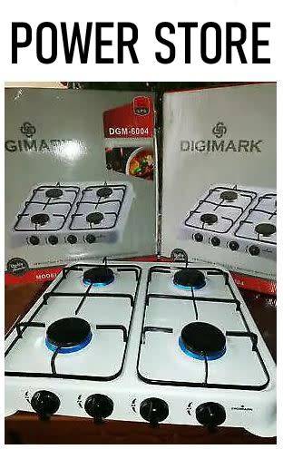 Hot Plates - GAS HOB - DIGIMARK 4 BURNER GAS TABLE TOP STOVE - HARD ...