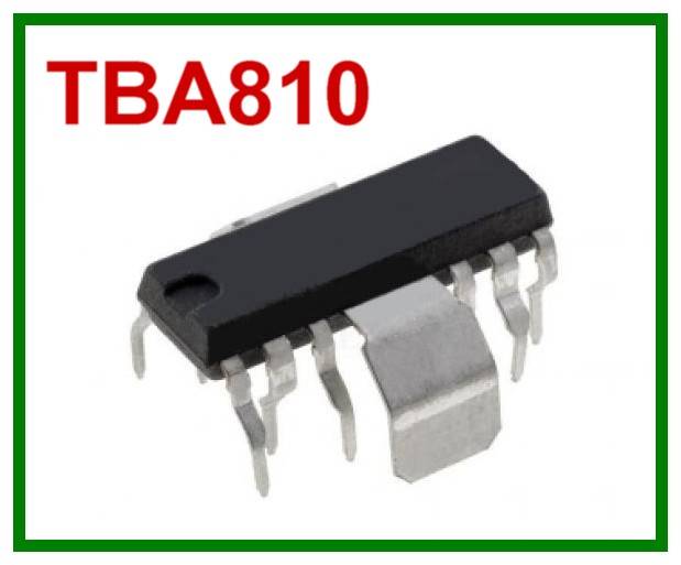 Electronic Components - TBA810 --- Audio Amplifier IC was listed for R5 ...